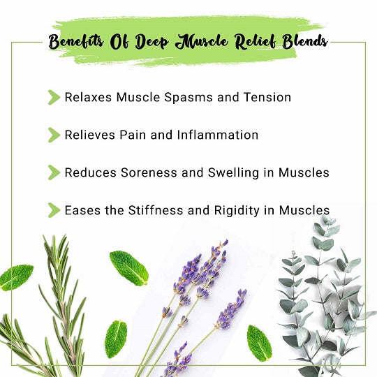 Buy Deep Muscle Pain Relief Essential Oil Blend Online In UK | Deep Muscle Relief Blend ...