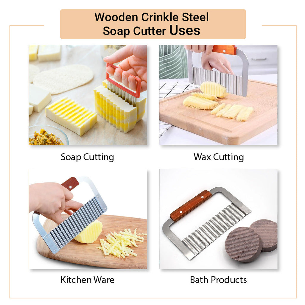 Buy Wooden Soap Cutter Crinkle Steel Online in UK| Bulk Supplier ...