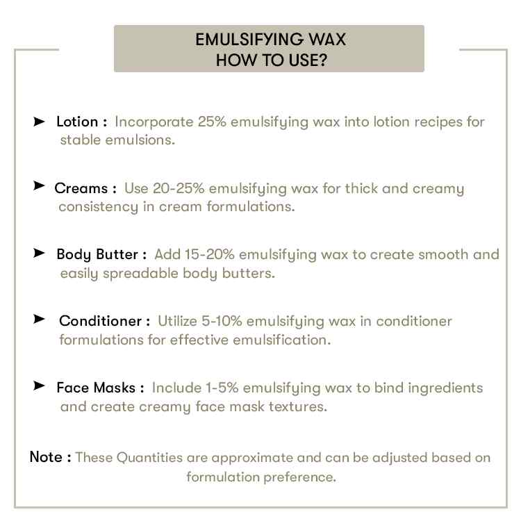 Buy Emulsifying Wax Online at Best Price in UK| Bulk Manufacturer ...