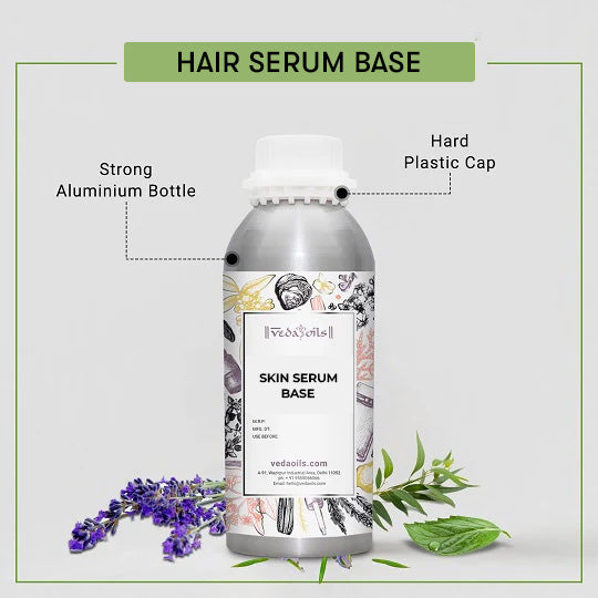 Hair Serum Base – Ready-to-Use Natural Base for Hair Care – VEDAOILS UK