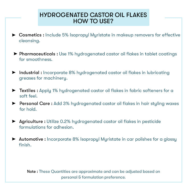 Buy Hydrogenated Castor Oil Flakes Online in the Uk | Bulk Supplier ...