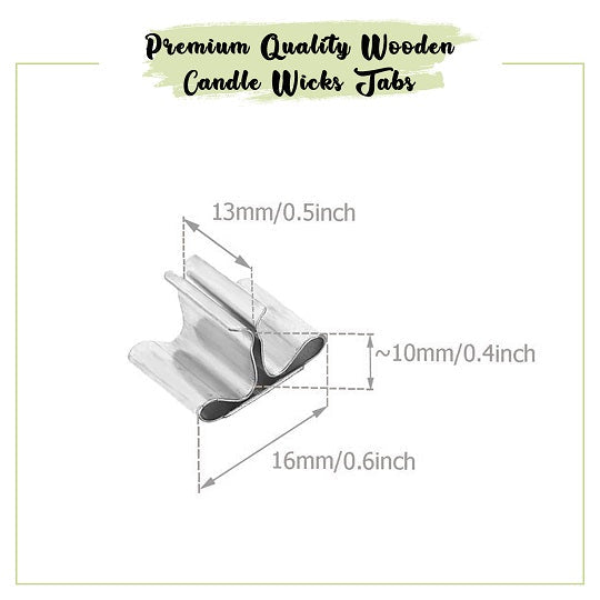 Buy Wooden Wick Tabs Online at Best Price in UK | Bulk Wholesale ...